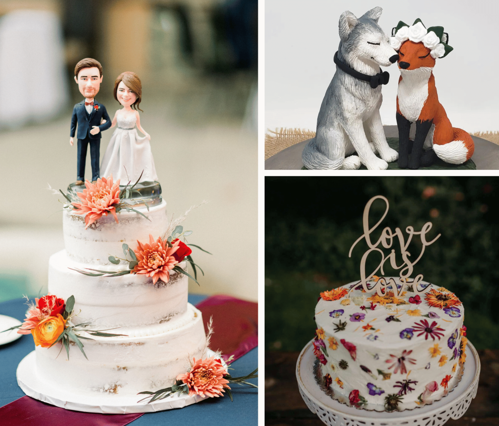 Types Of Wedding Cake Toppers | Cake Toppers Studio